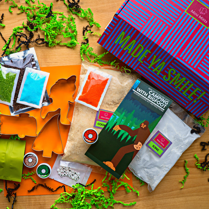 Camping With Bigfoot Cookie Kit